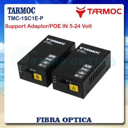 Jual Tarmoc TMC-1SC1E-P 1 FO 1 LAN 10/100 POE IN 5-24V HTB 3100 HTB3100 ...
