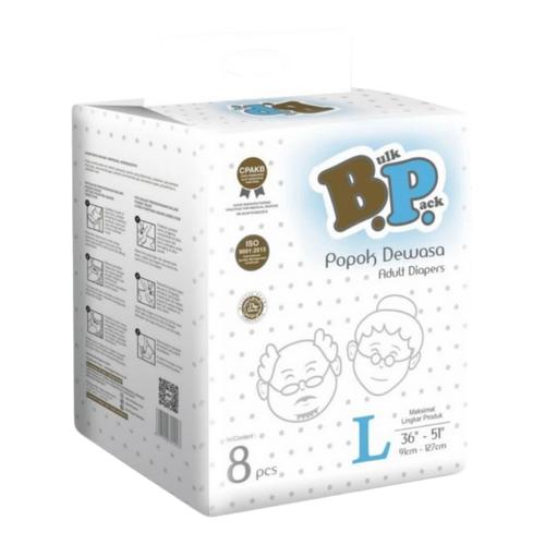 Jual BP Adult Pants Bulk Pack Pempers Popok Dewasa Celana Size L Isi 8, 16 - 8 - Kota Surabaya ...