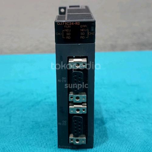 Jual QJ71C24-R2 RS232 UNIT x 2port PLC MITSUBISHI Q Series - Kab ...