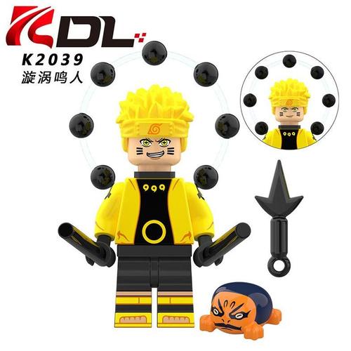 Jual K2039 Mainan Anak Brick Mini Naruto Figure Uzumaki Naruto Chakra ...
