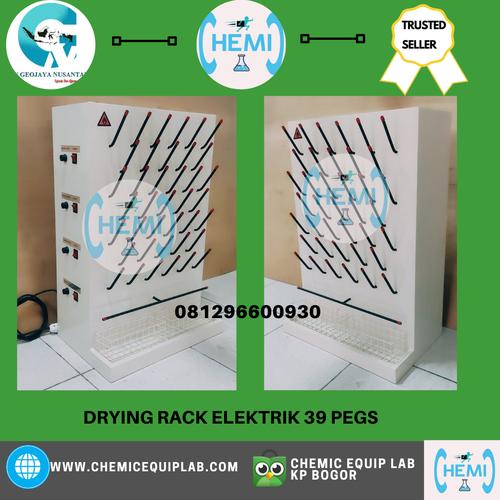 Jual AUTOMATIC DRYING RACK 39PEG/PENGERING/PEMANAS ALAT LAB GLASSWARE ...