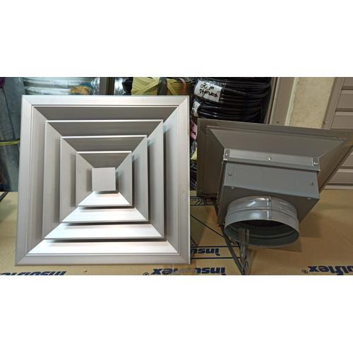 Jual DIFFUSER AC UK LUAR 48 X 48 SOCK 8" WARNA ALUMUNIUM - Jakarta ...