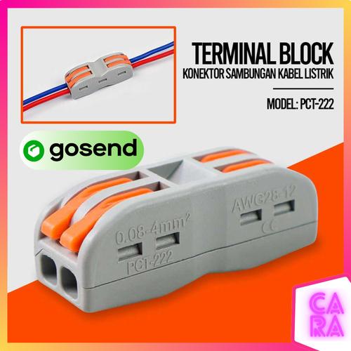 Jual Terminal Block Konektor Sambungan Kabel Listrik - PCT-212 ...