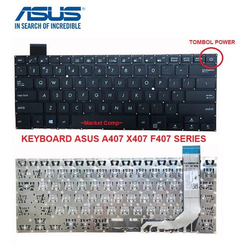 Jual Keyboard Laptop Asus VivoBook X407 X407m X407ma X407u X407ua ...