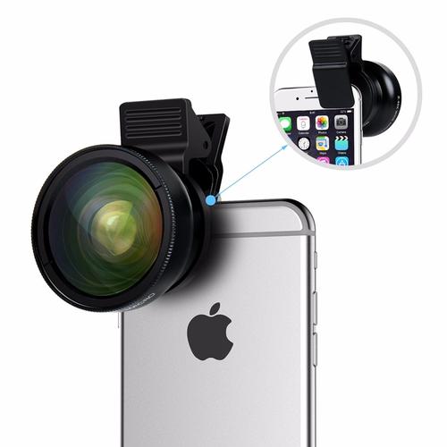 Jual Lensa Zoom Hp Super Wide Angle + Makro Lensa Smartphone Camera ...