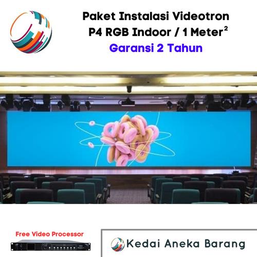 Jual Paket Instalasi LED Videotron P4 Indoor 1 Meter Garansi 2 Tahun ...