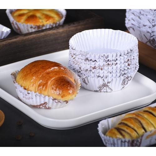 Jual aiGooTan - ALAS ROTI BULAT (ISI 10) - Paper Cup Case Bread Kertas ...