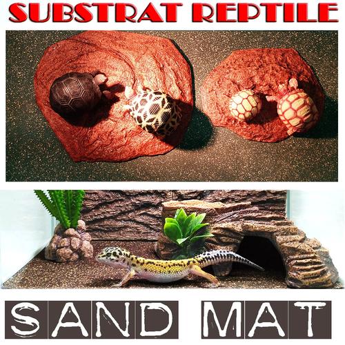 Jual sand mat karpet pasir alas substrate kura sulcata tortoise reptile ...