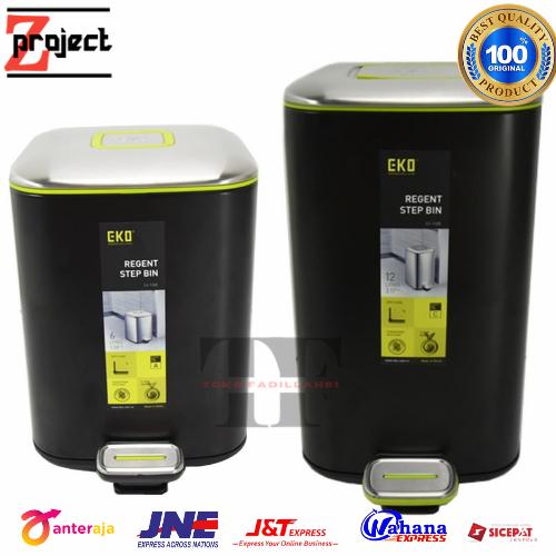 Jual EKO Tempat Sampah Pedal Stainless regent 6 Liter 12 Liter - 6 liter - Jakarta Timur - Toko ...