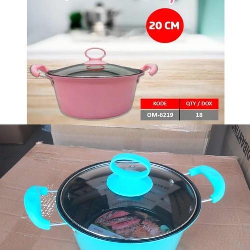 Promo PANCI KUAH ENAMEL 22CM / PANCI KUAH A073 / PANCI SUP ANTI LENGKET ...