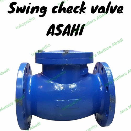 Jual SWING CHECK VALVE ASAHI JIS 10K CAST IRON 6" - Jakarta Barat ...