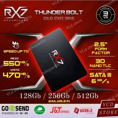 Jual SSD RX7 128GB 256GB 512GB resmi original garansi 3 tahun - 128Gb ...