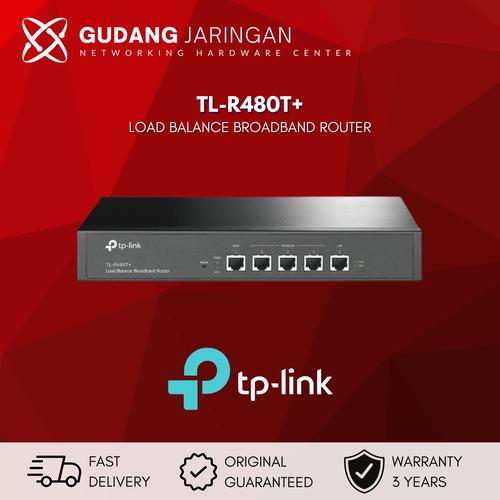 Jual TP-LINK TL-R480T+ Load Balance Broadband Router - Jakarta Pusat ...