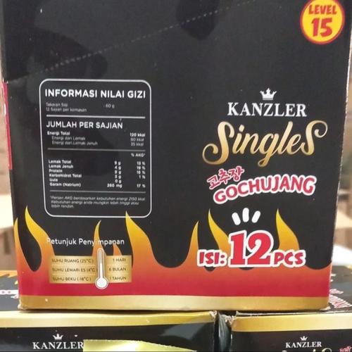 Jual Kanzler Sosis Single Gochujang 1 box isi 12 pack - Jakarta Pusat ...