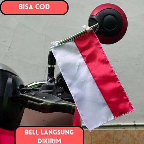 Jual BENDERA MERAH PUTIH MOTOR BENDERA MOBIL COD - Kab. Tangerang ...