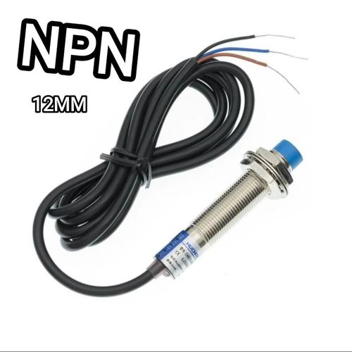 Jual sensor proximity induktif 12mm NPN 12v 24v 36v counter speed limit ...