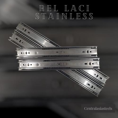 Jual Rel Laci Stainless 1 set 30 Cm 40 Cm 50 Cm DOUBLE TRACK EXTENSION ...