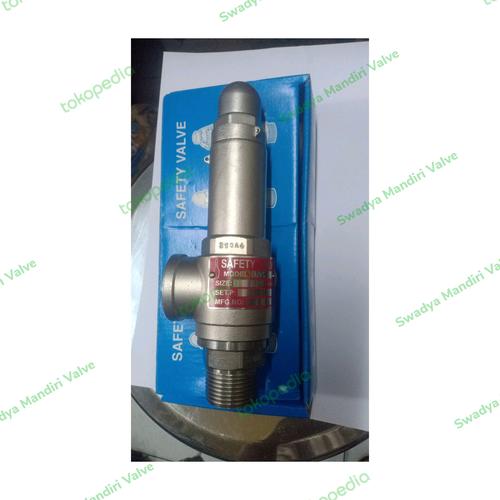 Jual Safety Valve ss 304 20k drat 1" inch merk bowling - Jakarta Barat ...