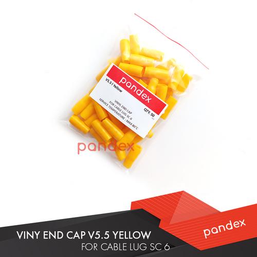 Jual Pandex Vinyl End Cap V5.5 / Vinyl Scun Cable SC 6 Standard Colour ...