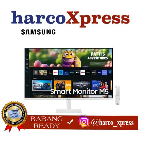 Jual Monitor Samsung Smart M5 S27CM501 wifi usb speaker | LS 27CM501EE ...