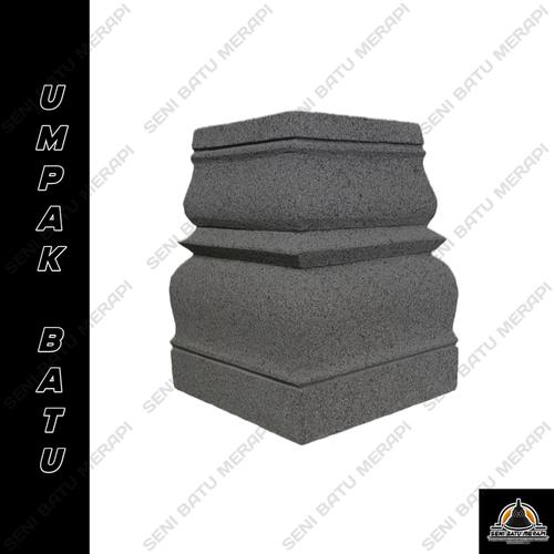 Jual umpak Batu polos kendit (ukuran 20x25x15) - Kab. Magelang - seni ...