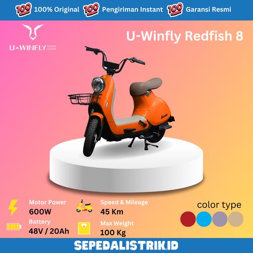 Jual Uwinfly Redfish 8 RF8 Sepeda Listrik 48V12Ah Garansi Resmi 10Th ...