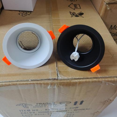 Jual kap/housing lampu MR16 trimless spotlight/plafon honeycomb - Putih - Jakarta Pusat - E ...