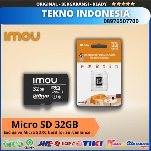 Jual IMOU MicroSD 32GB S1 class 10 Memory Card 32GB CCTV - Kota Semarang - Tekno Indonesia ...