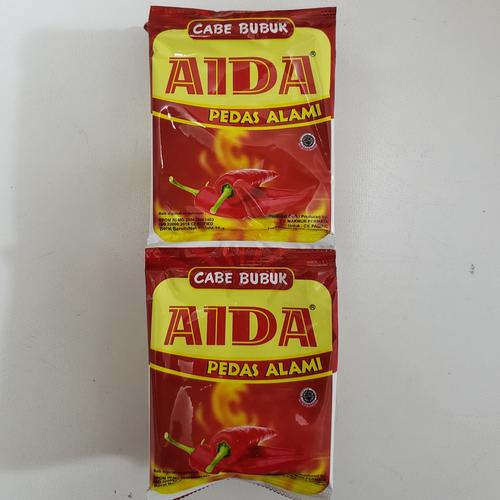 Jual Bumbu Bubuk Cabai Cabe Giling Aida 25 gram 1 Renceng isi 10 pcs ...