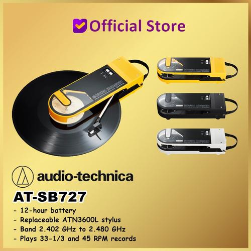 Promo Audio Technica AT-SB727 SB 727 Sound Burger Portable BT Turntable ...