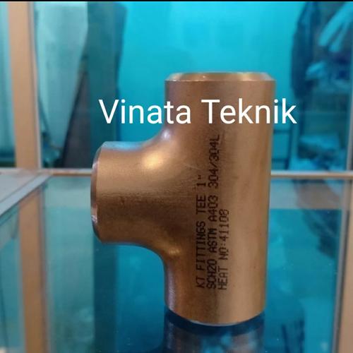 Jual TEE Las Stainless 1-1/2 inch SS 304 SCH 20 Welded - Jakarta Barat ...