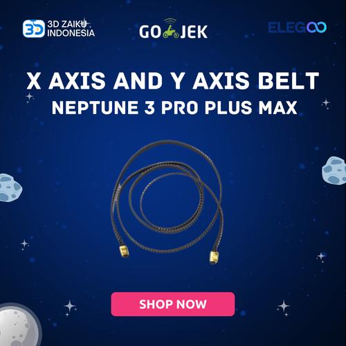 Jual ELEGOO Neptune 3 Pro Plus Max X Axis and Y Axis Belt - X Axis Pro - Jakarta Barat - 3D ...