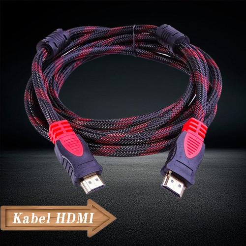 Jual KABEL HDMI to HDMI jaring tebal 5M LAPTOP KE TV KE DVR CCTV Versi 1.40 - Jakarta Utara - PS ...