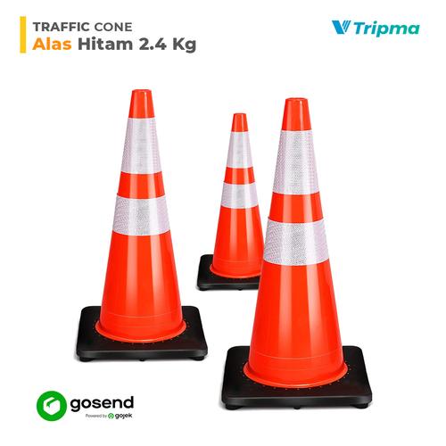 Jual Traffic Cone - Safety Cone - Kerucut Lalu Lintas Alas Hitam - Kota Bandung - Tripma Store ...
