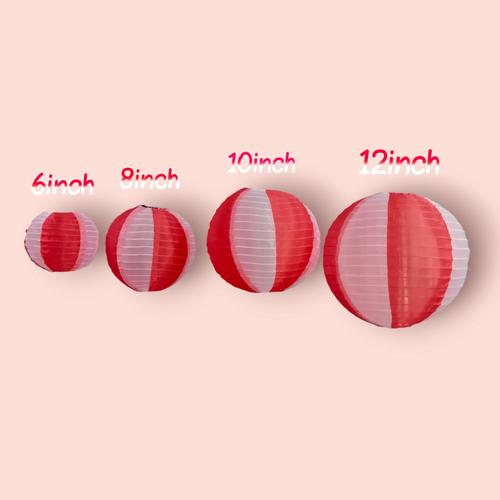 Jual Lampion Kain Merah Putih Polos Dekorasi DIRGAHAYU HUT RI AGUSTUSAN ...