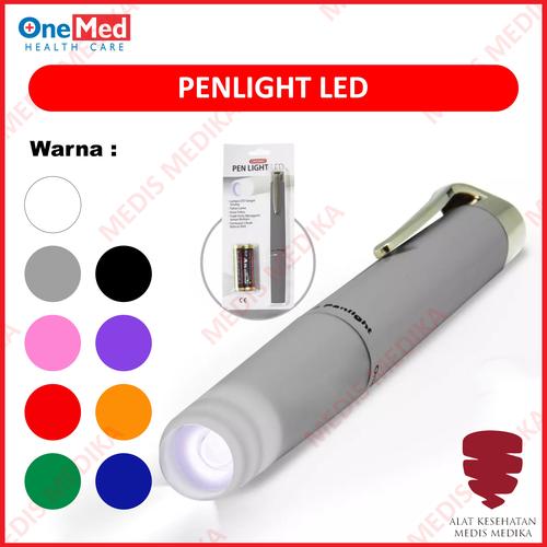 Jual Pen Light Onemed Senter Lampu Cek Periksa Diagnostic Lamp Penlight ...