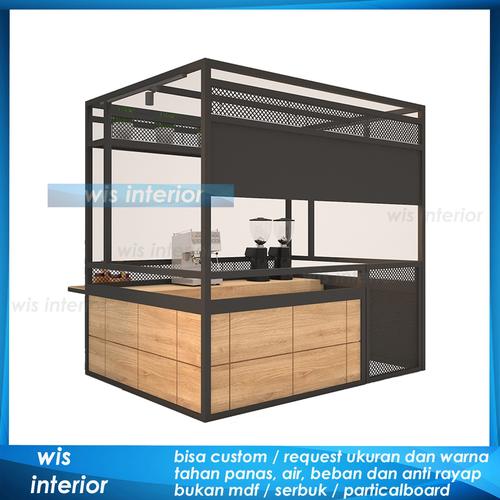 Jual CAFE STAND BOOTH CUSTOM MODERN MINIMALIS - Kab. Bekasi - wis ...