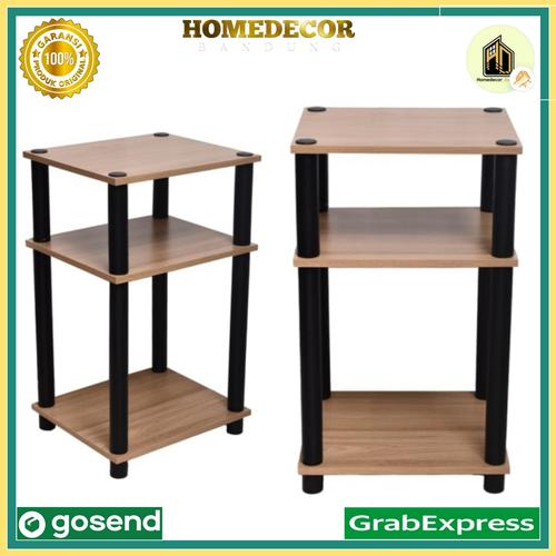 Jual Stora Rak Penyimpanan 3 Tingkat Kayu - Cokelat / rak penyimpanan ...