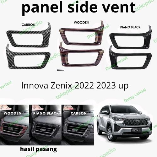 Jual panel air vent AC kiri kanan Innova Zenix 2022 2023 hitam Wood ...