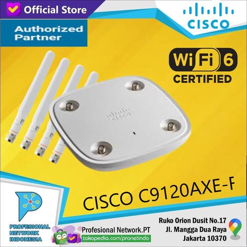 Promo Cisco Catalyst C9120AXE-F Series WiFi 6 Access Point / cisco ...