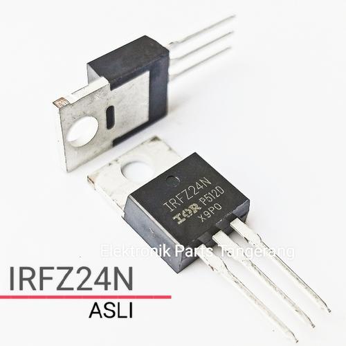Jual IRFZ24N ASLI MOSFET IRFZ24N ORIGINAL TRANSISTOR IRFZ24N MOSFET IRFZ 24 - Kab. Tangerang ...