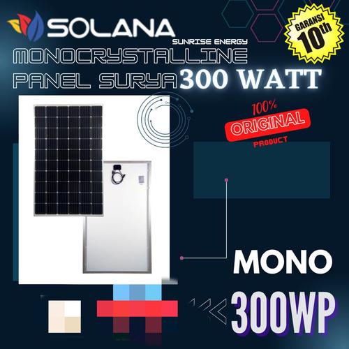 Jual Solar Panel Solana Pro Monocrystalline Panel Surya 300 WP - Kota ...