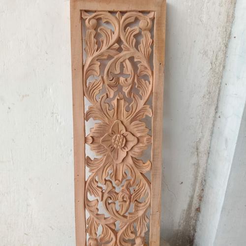 Jual boven kayu ukiran kusen jendela pintu hiasan dinding mahoni - Kab ...