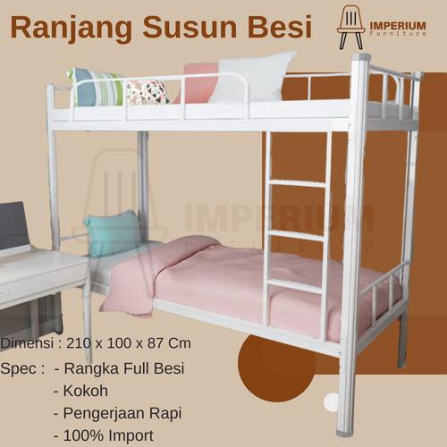 Jual Ranjang Susun Besi / Ranjang Susun Besi 2 Tingkat / Divan Susun ...