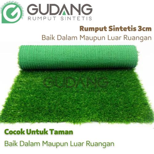 Promo Karpet Rumput Sintetis, palsu, Plastik Swiss 3 cm - 1Meter X ...
