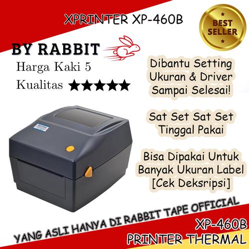 Jual PRINTER BARCODE LABEL THERMAL XPRINTER XP-460B / XP460B - Jakarta ...