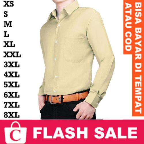 Jual Hem Cowok Pria Panjang Polos KUNING GADING MUDA CERAH SURABAYA ...