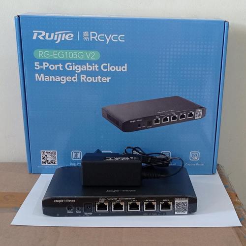 Jual Ruijie Reyee RG-EG105G V2 EG105G Series Cloud Managed Router - Kota Surabaya - ubiquiti ...