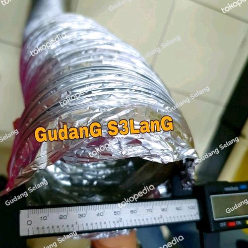 Jual Selang Aluminium Foil 4in Selang AC Ventilasi Exhaust Ducting ...