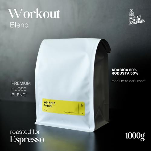 Jual Kopi Espresso Blend "WORK OUT" 1000 Gr (Biji/Bubuk) - 1000kg ...